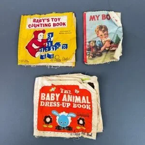 Peggy Cloth Books | Toys | Peggy Cloth Books Vintage Baby Cloth Books ...